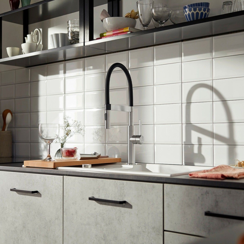 Blanco Sonea-S Flexo Brushed Stainless Steel - 526616