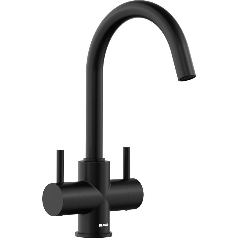 Blanco Camia Twin Lever Kitchen Tap 327x182mm HiF Kitchens