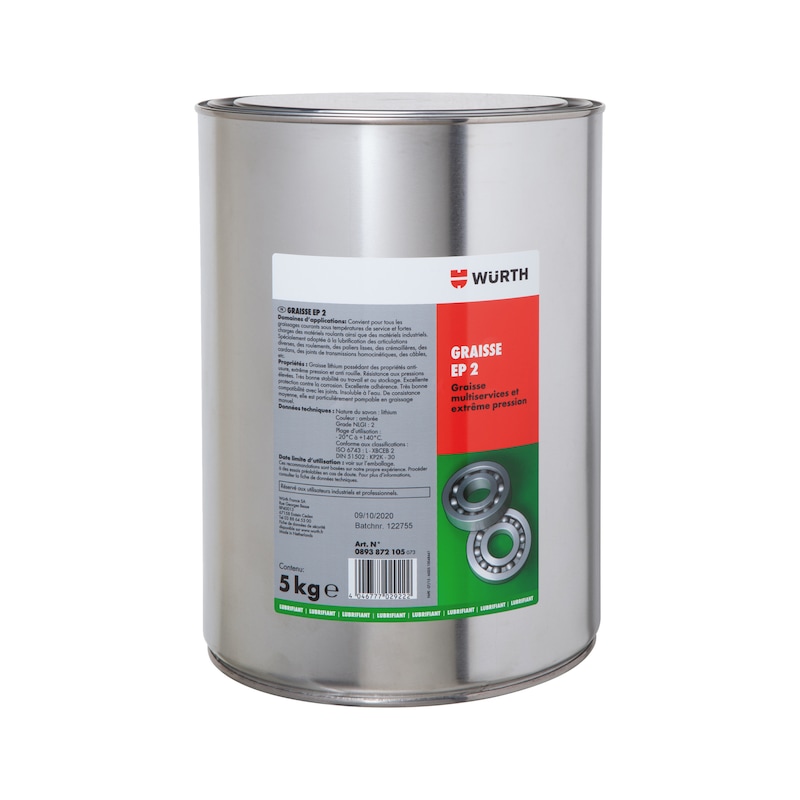 EP 2 Grease Multi-Purpose 400g Tube - Wurth - HiF Kitchens