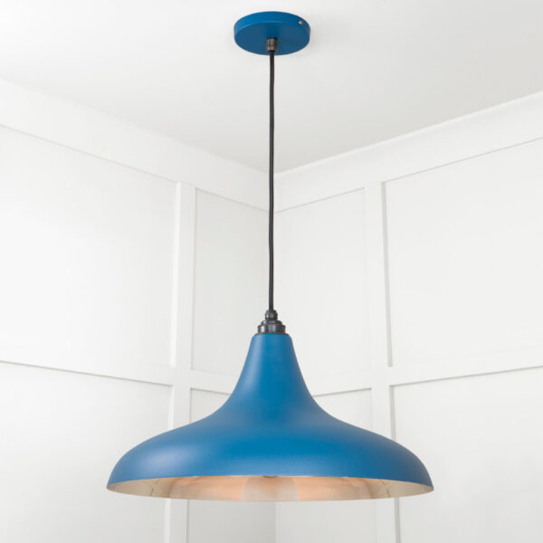 From The Anvil Smooth Nickel Frankley Pendant | Island Light
